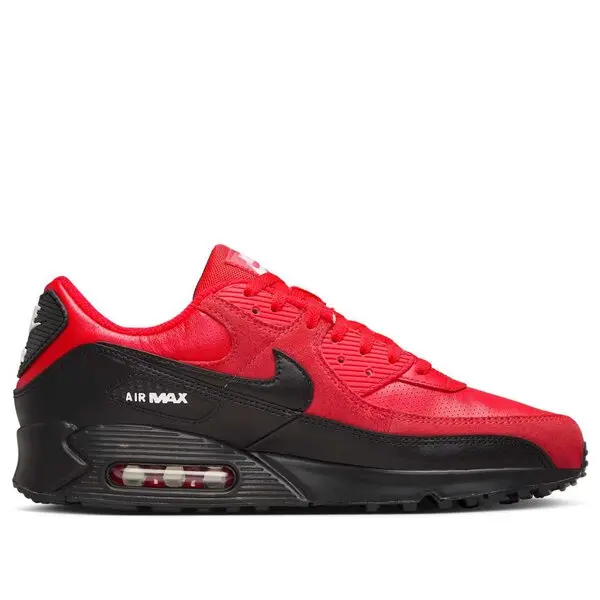 Nike Max 90 "speed Red" Sneakers - Speed Red/white/wolf Grey