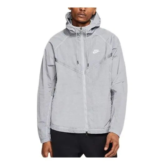 Nike Windrunner Hooded Jacket - Wolf Gray