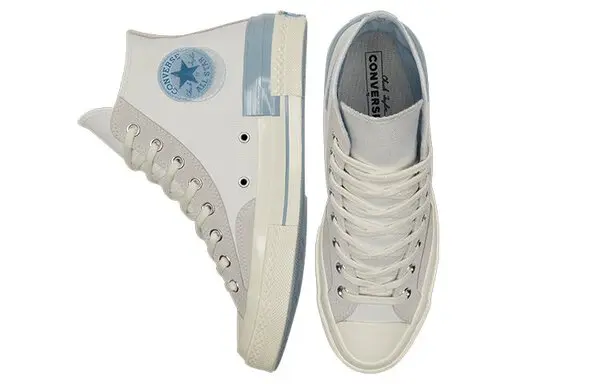 CONVERSE Chuck Taylor All Star 1970s High Top Sneakers - White/blue