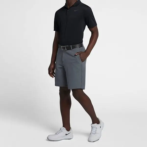 Nike Dry Victory Casual Sports Short Sleeve Polo Shirt - Black