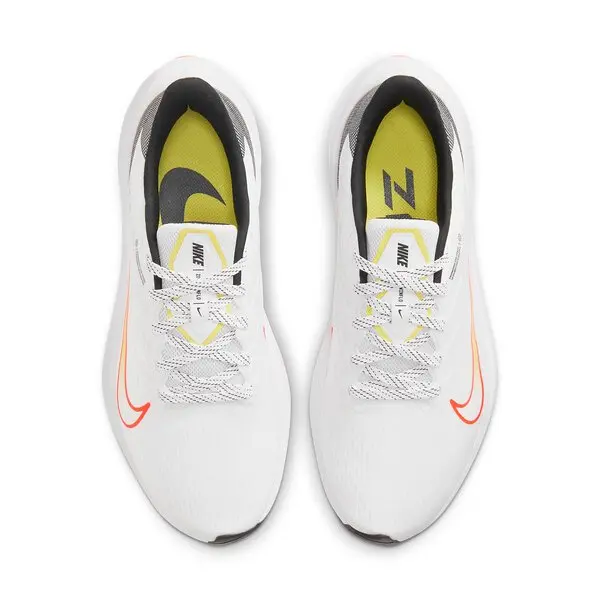 Nike Zoom Winflo 7 Athletic Sneakers - White/orange/black