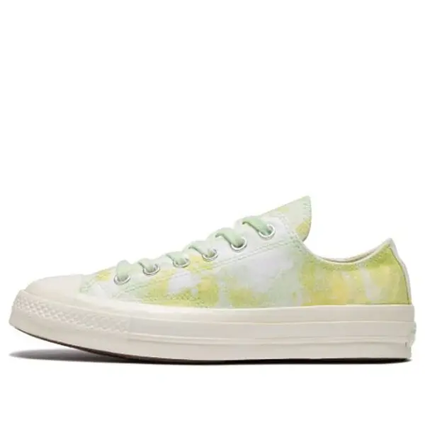 CONVERSE Chuck 70 Ox Beach Dye Sneakers - White/green