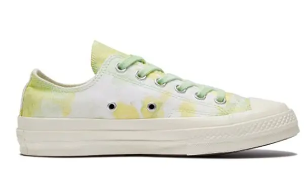 CONVERSE Chuck 70 Ox Beach Dye Sneakers - White/green