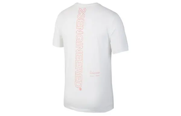 JORDAN 23 Engineered Alphabet Printing Round Neck