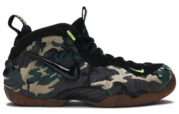 Nike Foamposite Pro Prm Le Sneakers - Forest/black