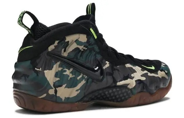 Nike Foamposite Pro Prm Le Sneakers - Forest/black