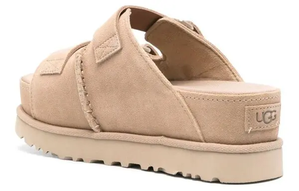 UGG Goldenstar Hi Slide Sandals - Beige