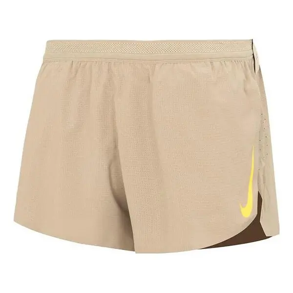 Nike Aeroswift Running Shorts - Tan