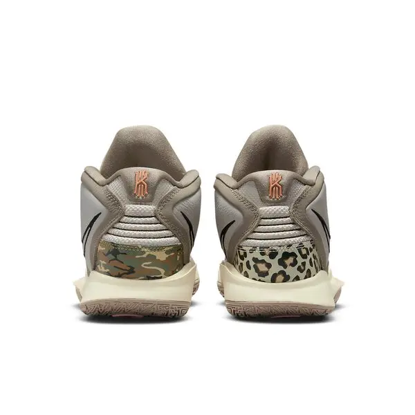 Nike Kyrie Infinity "leopard Camo" Basketball Sneakers - Gray/khaki