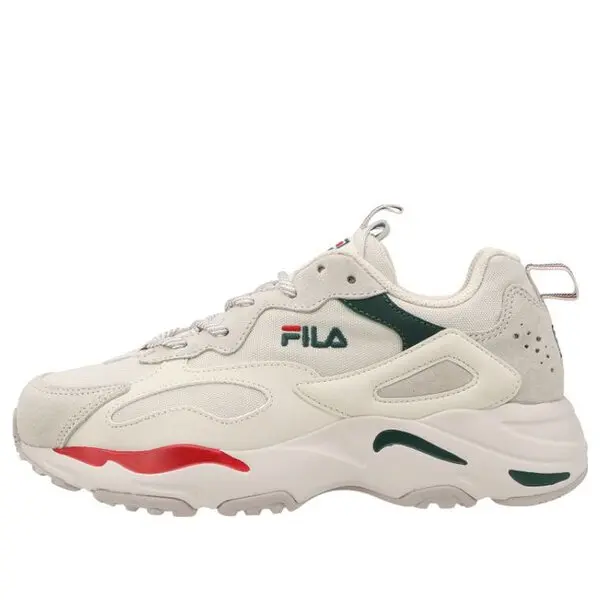 FILA Tracer Retro Sneakers - Beige/grey/green