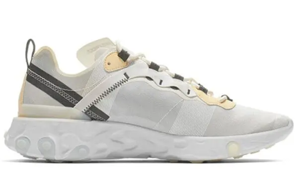 Nike React Element 55 Sneakers - White/yellow
