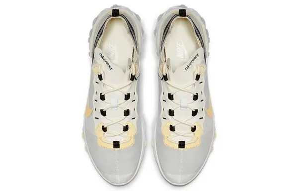 Nike React Element 55 Sneakers - White/yellow