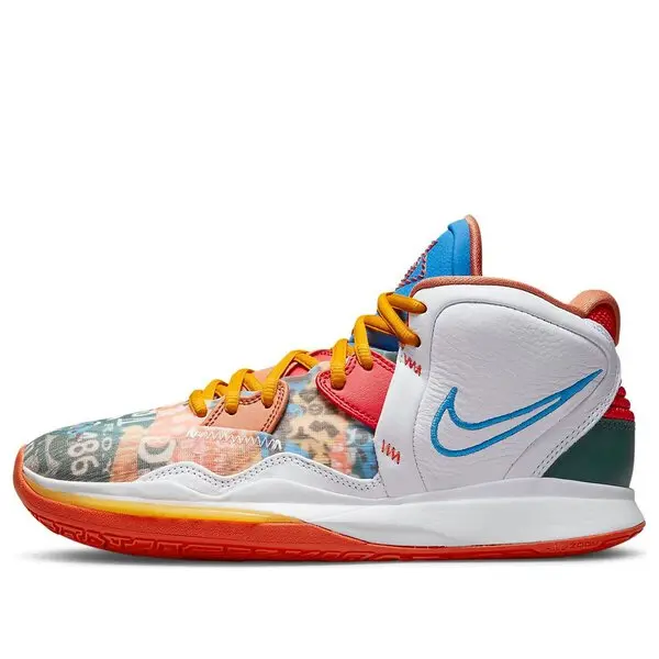 Nike Kyrie Infinity "ky-d" Sneakers - White/orange/blue