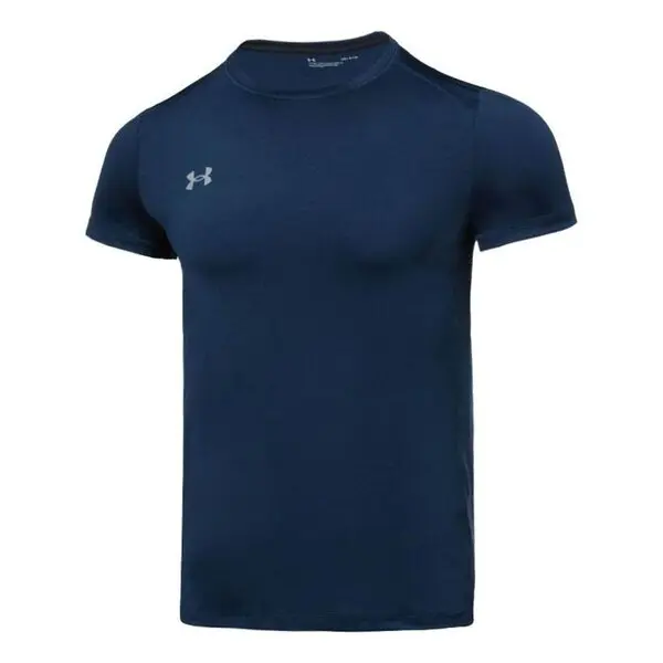 Under Armour Streaker Short Sleeve Shirt - Navy