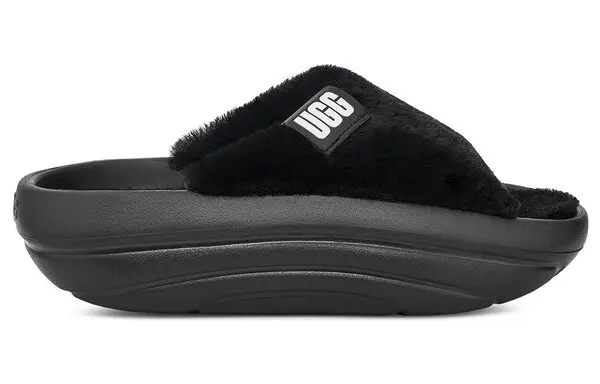 UGG Foamo Uggplush Slide - Black