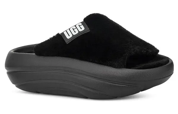 UGG Foamo Uggplush Slide - Black