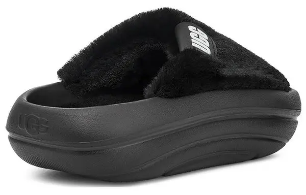 UGG Foamo Uggplush Slide - Black