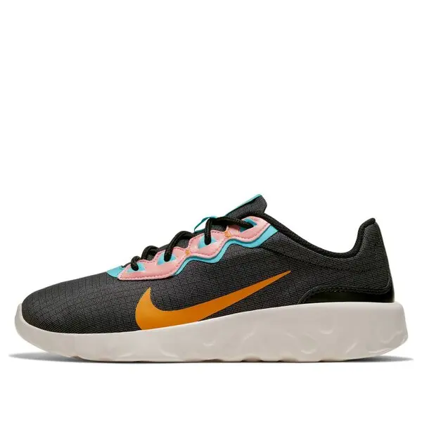Nike Explore Strada Low Top Sneakers - Black/red