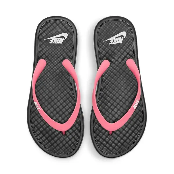 Nike On Deck Flip Flops - Black/pink