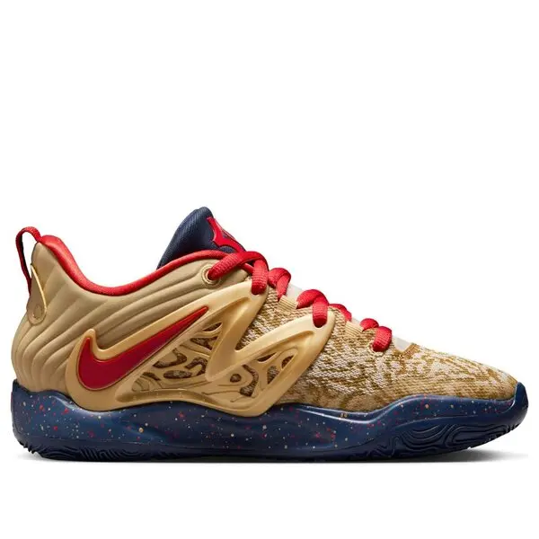 Nike Kd "olympics" Sneakers - Gold/navy/red