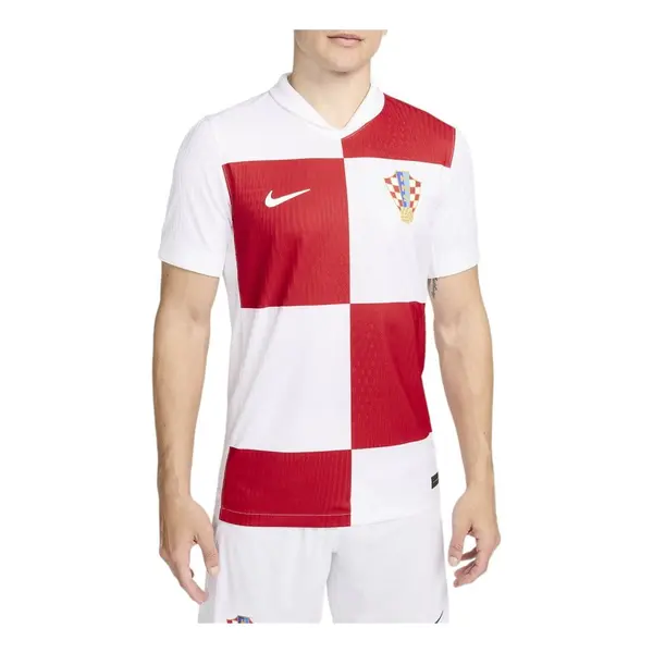 Nike Croatia 24/25 Match Home Authentic Soccer Jersey - White/red