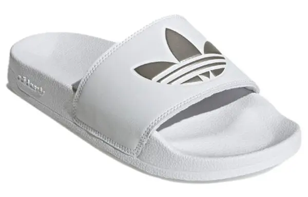 Adidas Adilette Lite Slide - Cloud White/cloud White/matte Silver