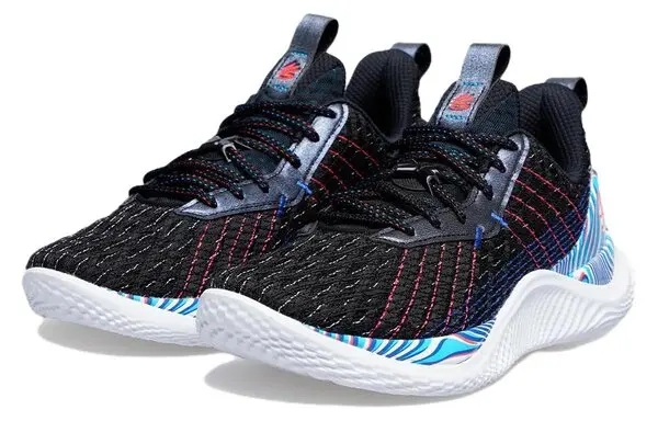 Under Armour Curry "more Magic" Athletic Sneakers - Black/royal
