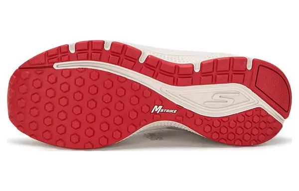 Sketchers Go Run Consistent Athletic Shoes - White/red