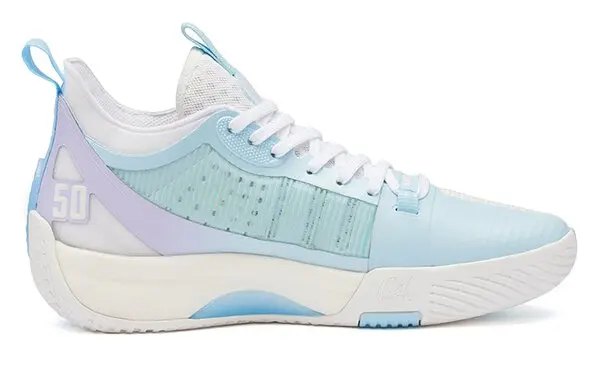 361 DEGREES High Top Sneakers - Grey/blue/purple