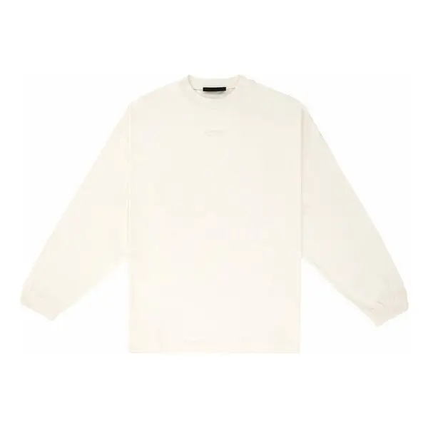 Fear Of God Fw23 Long Sleeve Tee 'cloud Dancer - White/beige