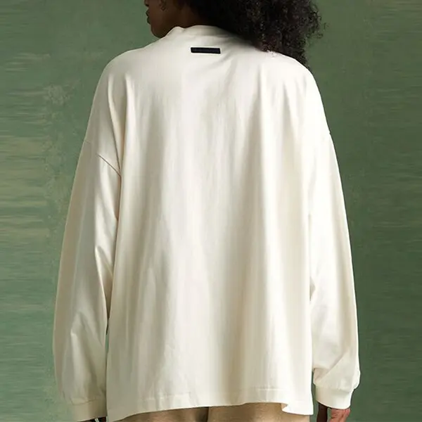 Fear Of God Fw23 Long Sleeve Tee 'cloud Dancer