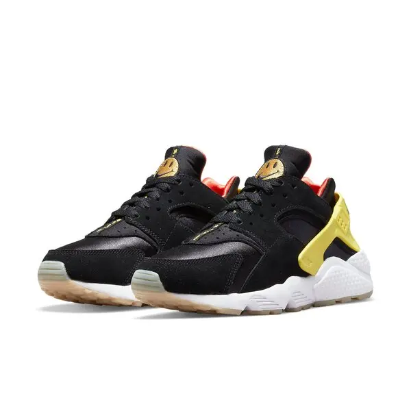 Nike Huarache "go The Extra Smile - Black/white/yellow