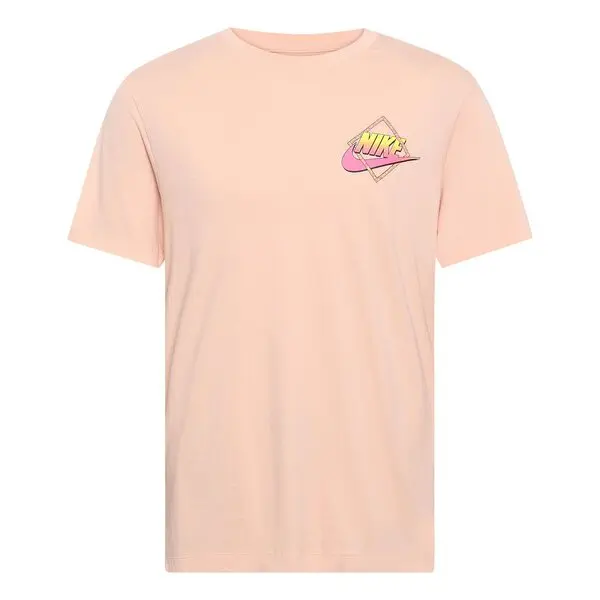 Nike Back Printing Sports Short Sleeve