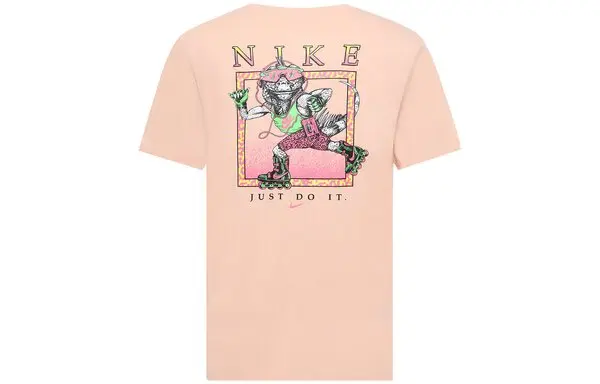 Nike Back Printing Sports Short Sleeve