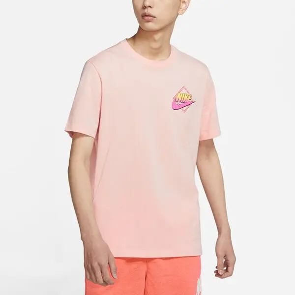 Nike Back Printing Sports Short Sleeve