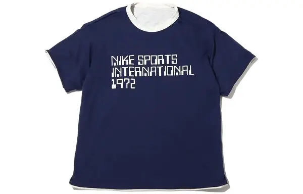 Nike Circa Logo Printing Reversible Short Sleeve T-shirt