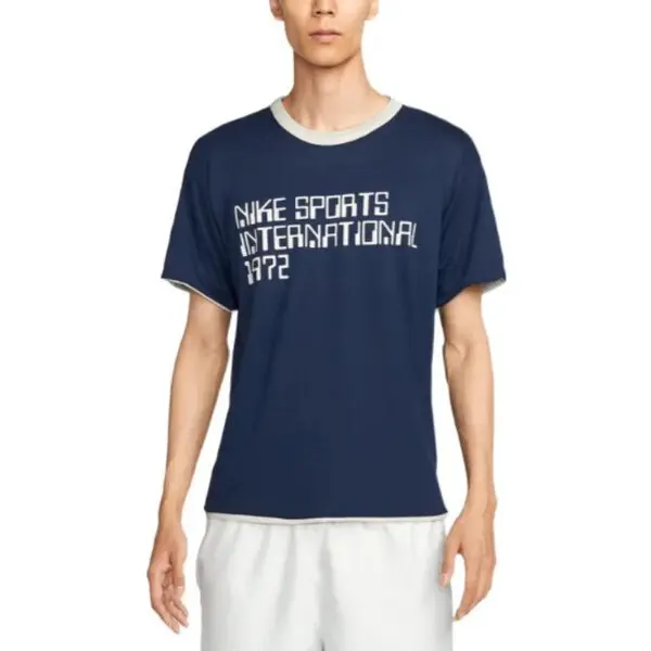 Nike Circa Logo Printing Reversible Short Sleeve T-shirt