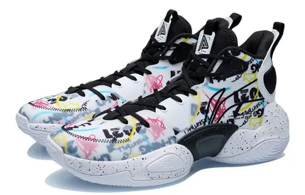 LI-NING High-top White/black