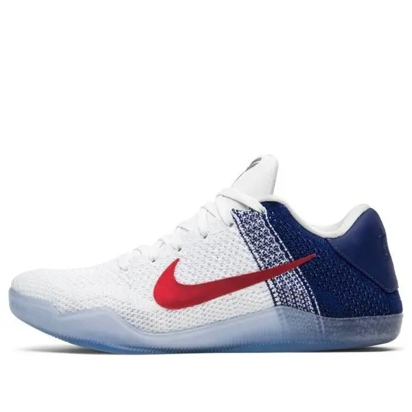 Nike Kobe Elite Low 'usa - White/red/royal Blue