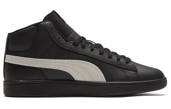 PUMA Smash V2 Mid Sneakers - Black/grey