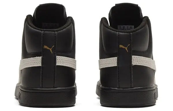 PUMA Smash V2 Mid Sneakers - Black/grey