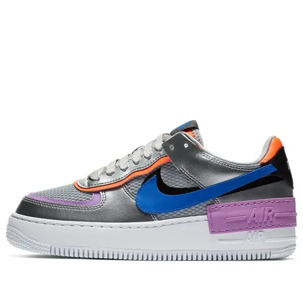 Nike Force 1 Shadow "metallic Silver - Silverblue