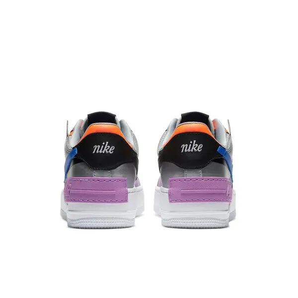 Nike Force 1 Shadow "metallic Silver - Silverblue