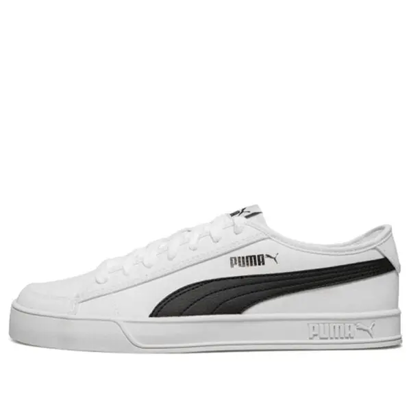PUMA Smash V2 Vulc Sl Low Top Sneakers - White/black