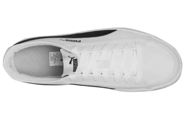 PUMA Smash V2 Vulc Sl Low Top Sneakers - White/black