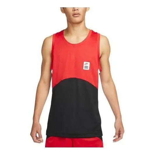 Nike Dri-fit Starting 5 Basketball Jersey - Red/black