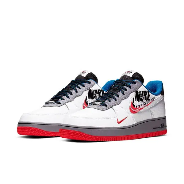 Nike Force 1 Low Sneakers - White/grey