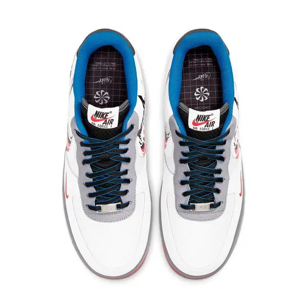 Nike Force 1 Low Sneakers - White/grey