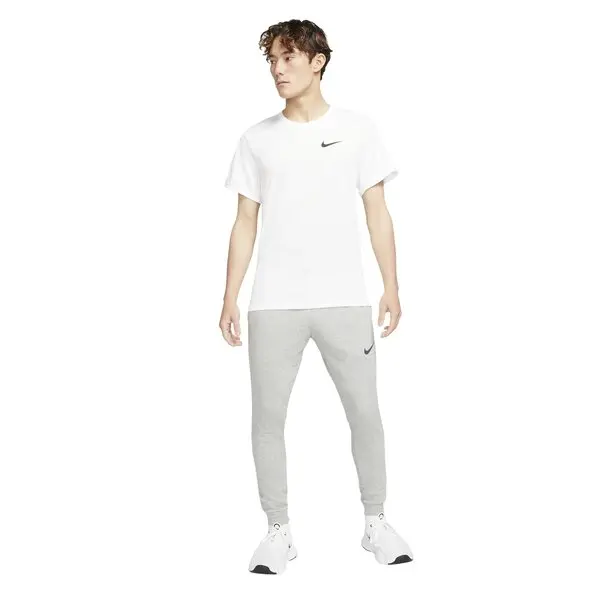 Nike Dri-fit Solid Color Casual Training Sports Pants/trousers/joggers Gray - Grey