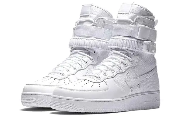 Nike Sf Air Force 1 High Top Sneakers - White/white